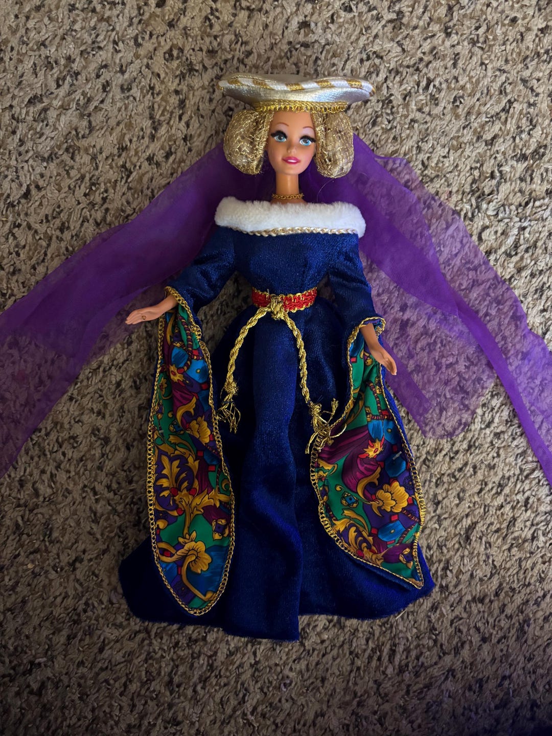 Barbie Doll Medieval Lady the Great Eras 1994 Vintage Rooted Lashes - Etsy