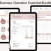 Business Operation Template, Custom Order Form, Order Form, Business ...