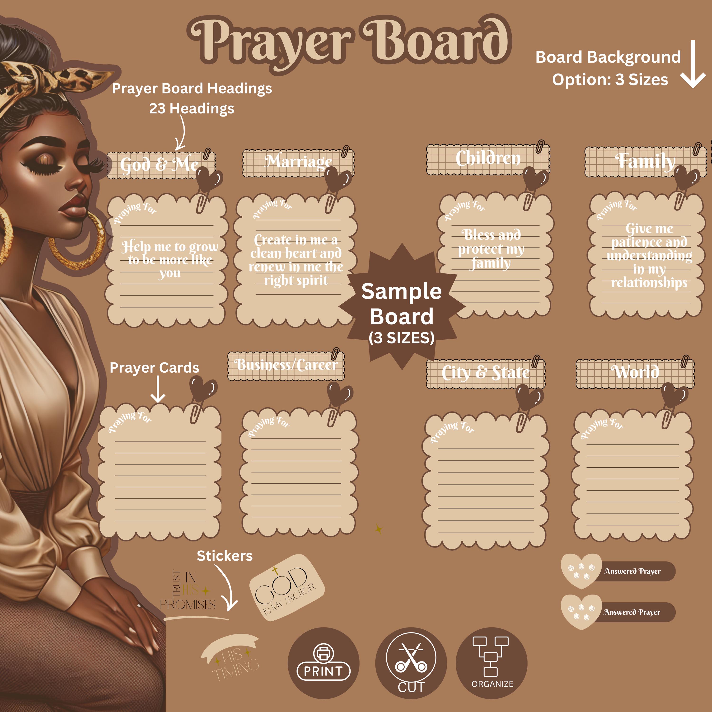 2026 Mega Prayer Room Board Bundle, Memory Verse, Wall Art, Bible Study ...