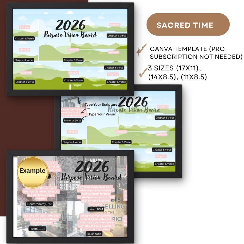 The Ultimate Prayer Room Board Bundle, Digital Journal, Bible Verse ...