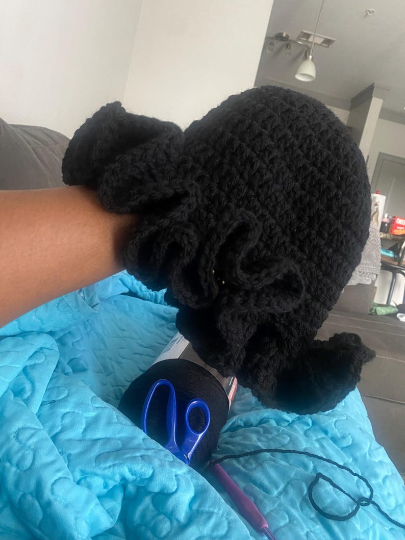 Crochet Ruffle Hat - Etsy