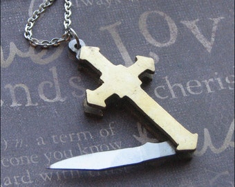 Weapon necklace | Etsy