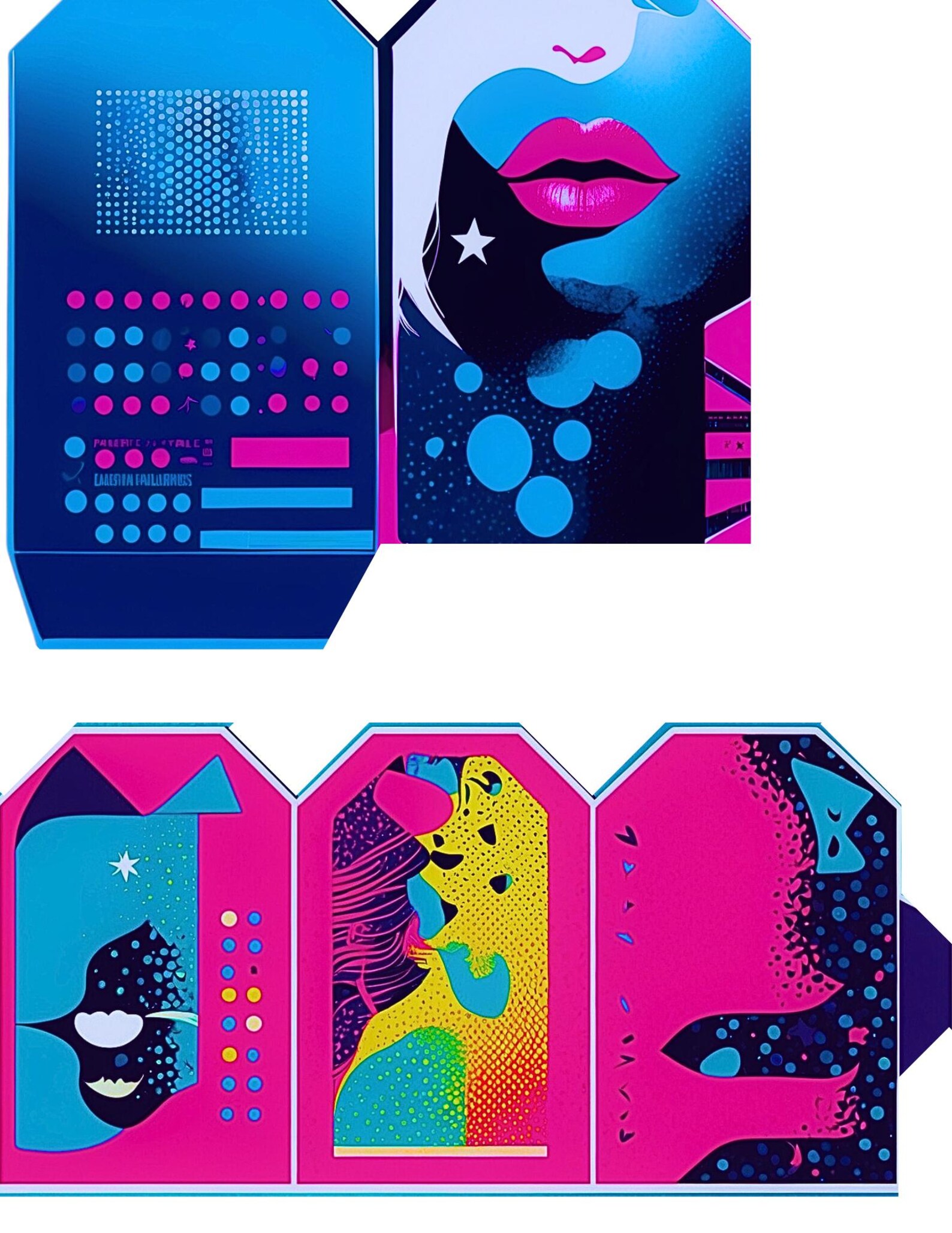 Pop Art Junk Journal Kit – Printable Digital Download | Lined Paper ...