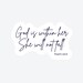 Blessed Reminders, Inspirational Sticker With a Positive Message About ...