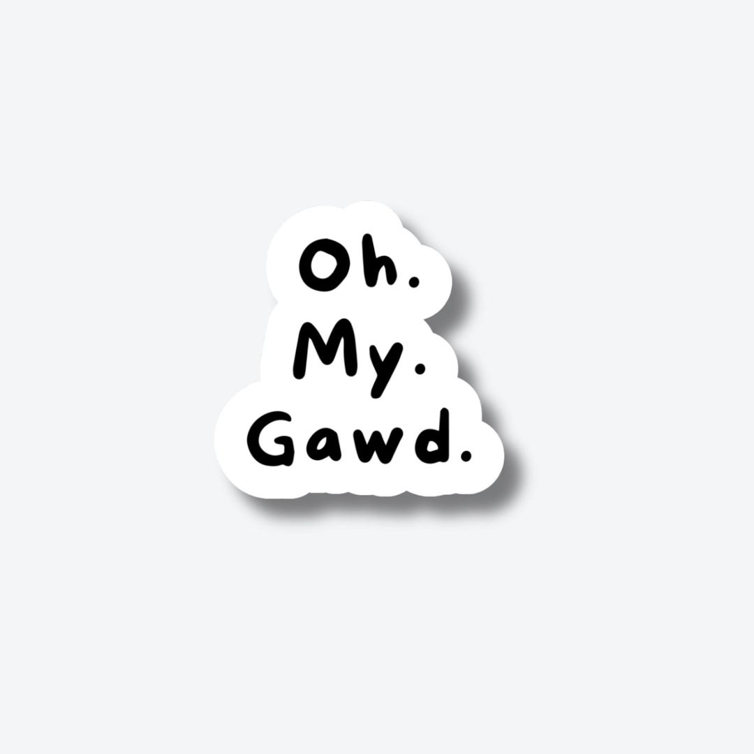 Oh My God Sticker, Friends Sticker, Friends TV Show Sticker, Janice ...