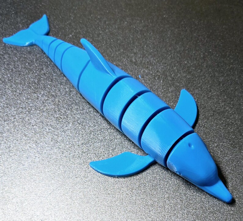 3d-printed Articulated Dolphin – Movable and Fun Figurine - Etsy