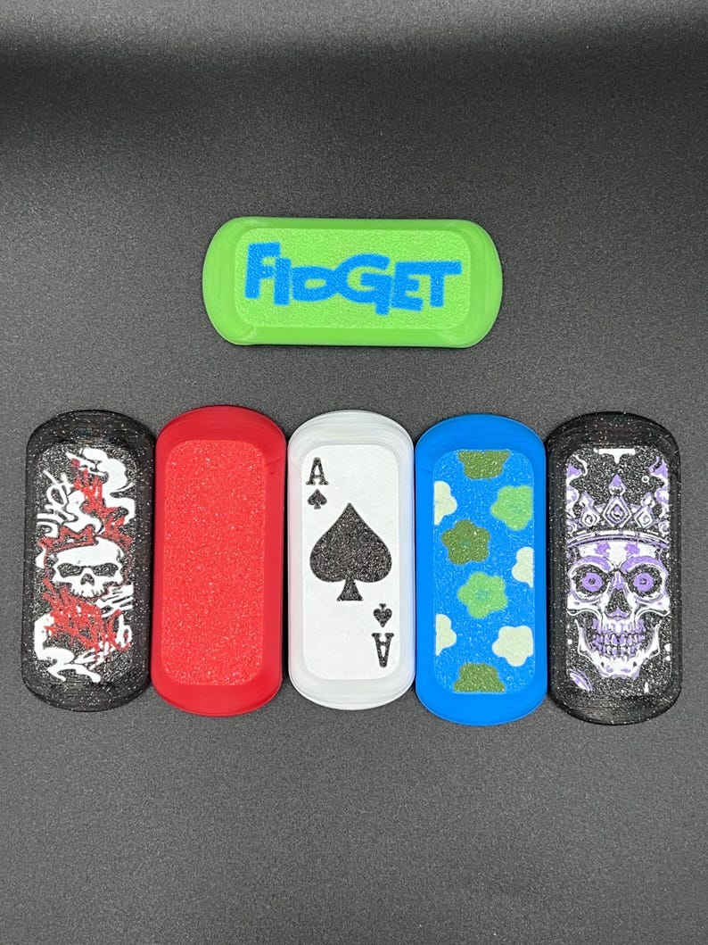 Magnetic Fidget Board – 3D Printed Mini Skill Toy - Etsy