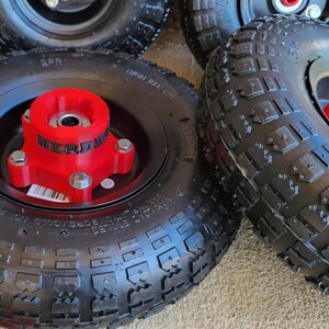 Peg Perego Front & Rear Wheel Kit – 2x10 and 2x13 Tires W/ ABS-GF ...