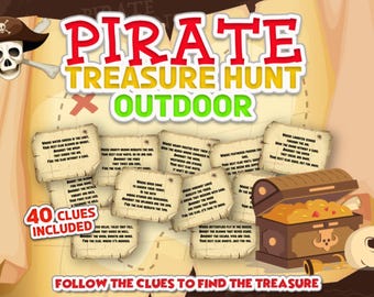 Outdoor Treasure Hunt | Outside Treasure Hunt | Scavenger Hunt Outdoor ...