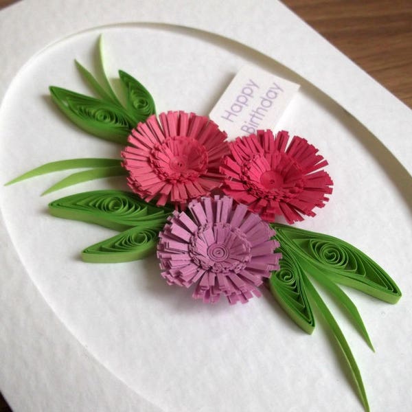 Quilled Birthday Cards - Etsy