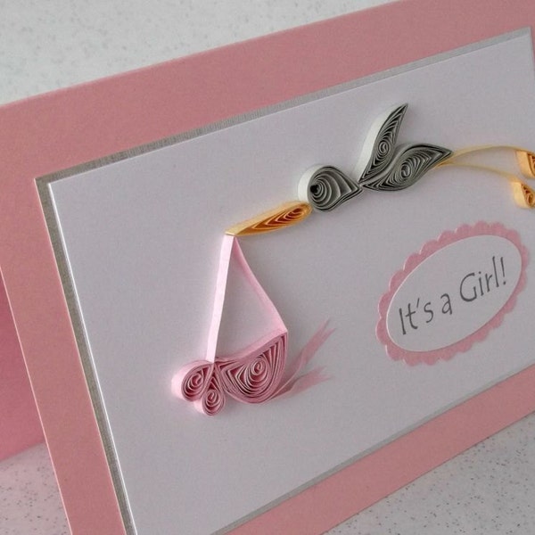 Handmade Baby Card - Etsy