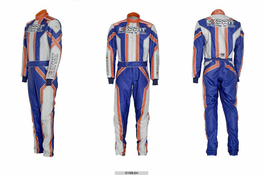 Customised Printed Sublimation Suit Go Kart/ Rally Level 2 Approved ...