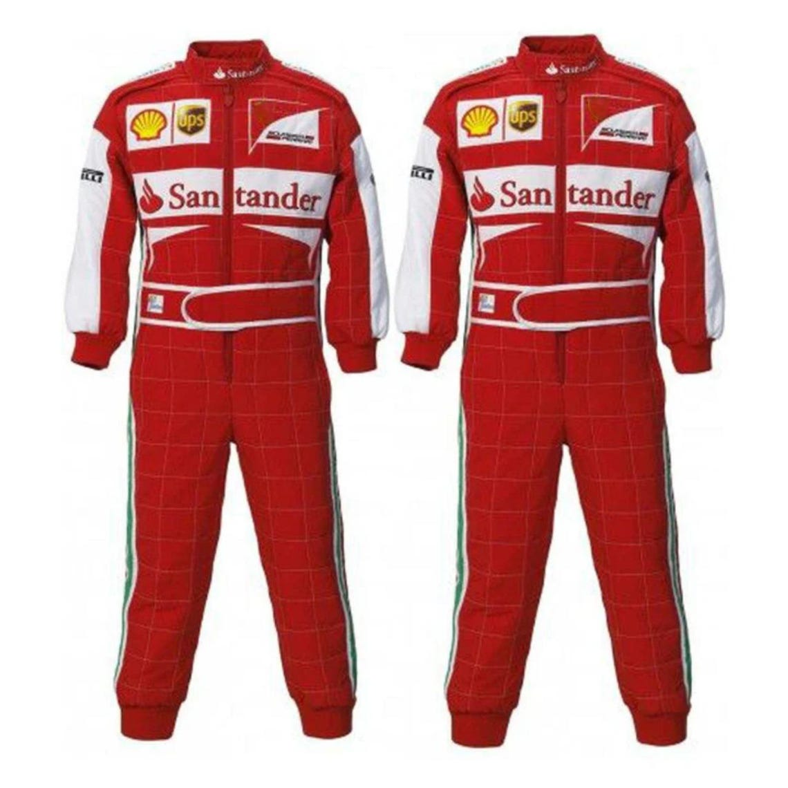 Santander Vintage - Go Kart/ Rally - Embroidered Suit, Breathable ...
