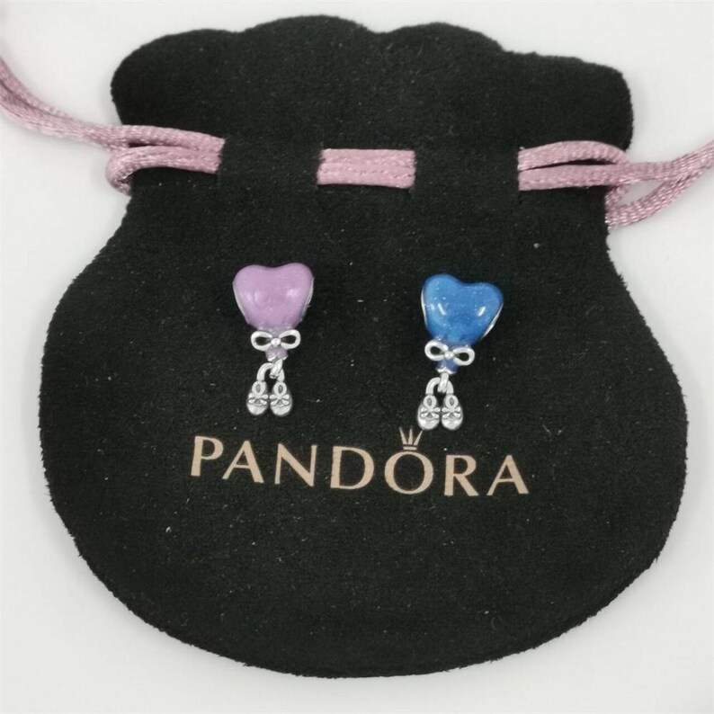 Pandora Girl + Boy Gender Reveal Colour-changing Charm - Etsy
