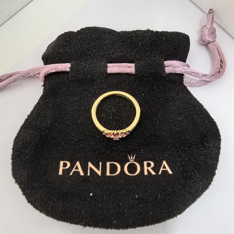 PANDORA Princess Rapunzel Tiara Ring ALE - Etsy Australia