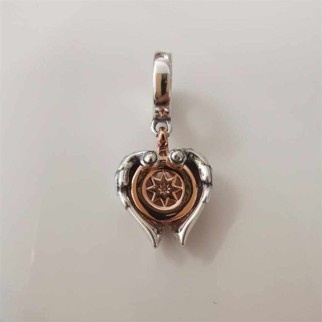 Sky Compass Angel Wings PANDORA ROSE Charm Pendant - Etsy