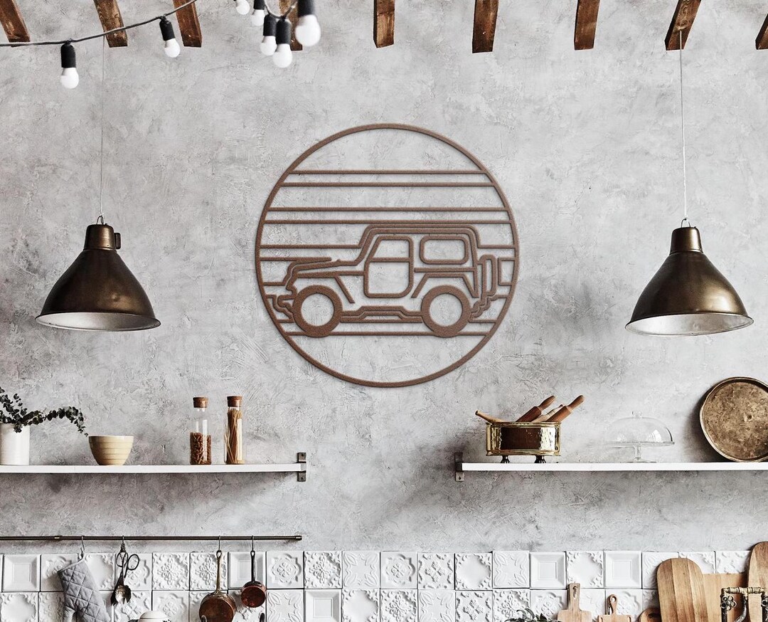 Rustic 4x4 Metal Sign: Garage Wall Art for Off-road Enthusiasts - Etsy