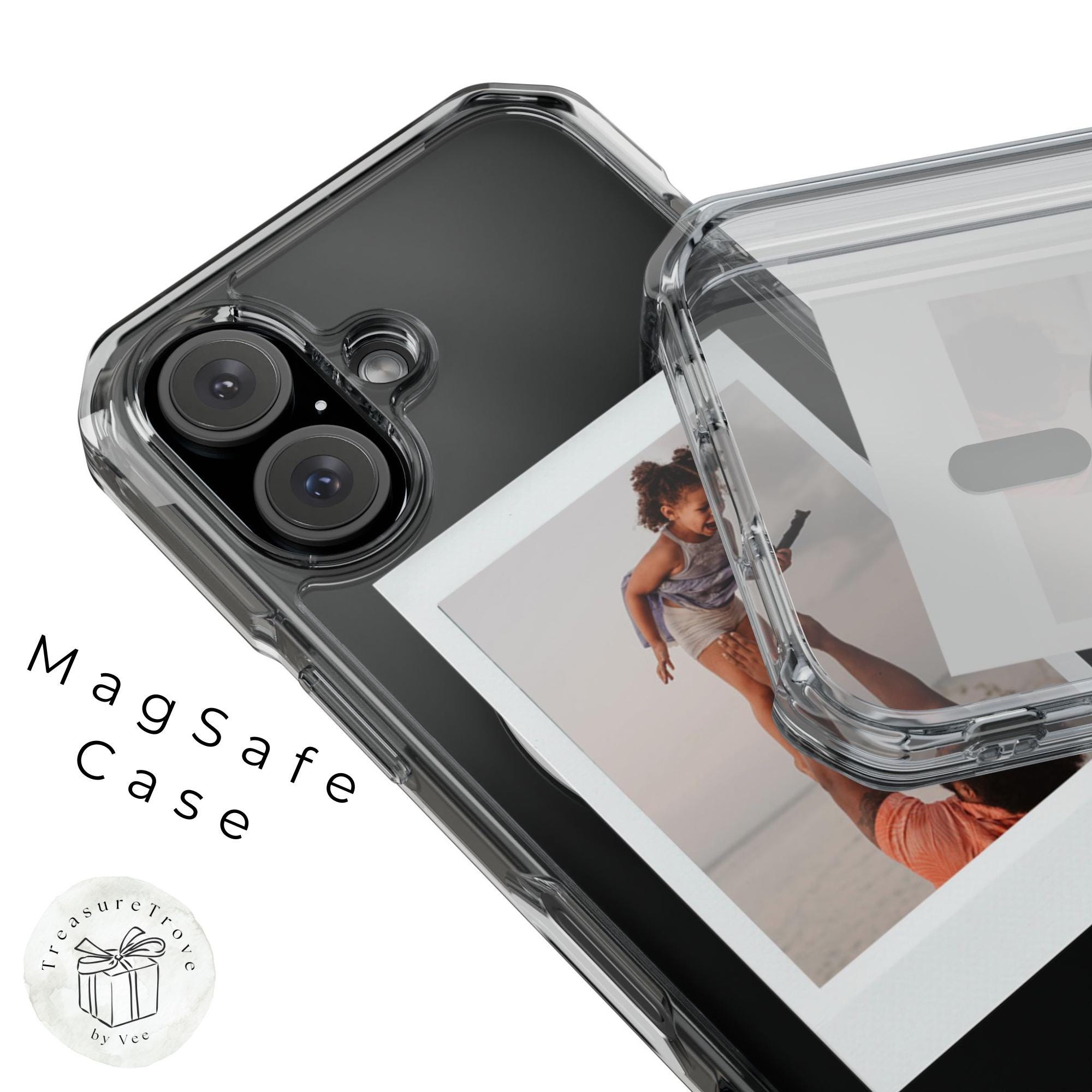 Custom Phone Case Photo | iPhone 17 Pro Skin | Custom Polaroid Clear ...