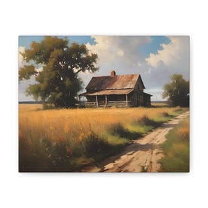 Rustic Wall Art Canvas - Etsy