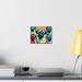 Pop Art Pug Dog Pug Canvas Wall Art - Etsy