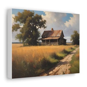 Rustic Wall Art Canvas - Etsy