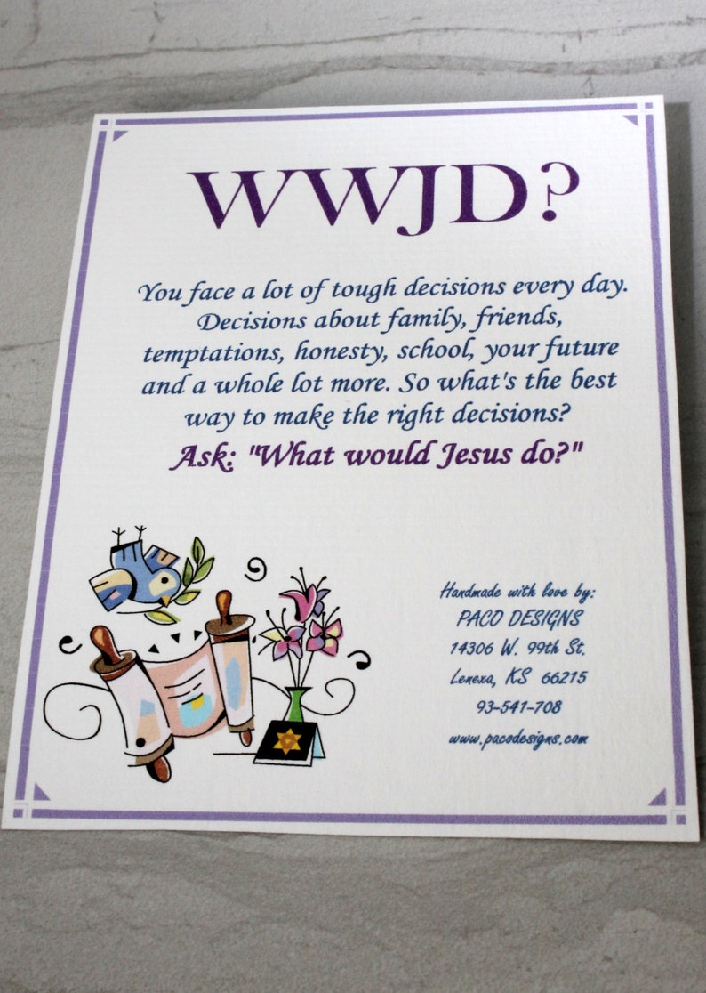 WWJD Sterling Silver Bracelet - Etsy