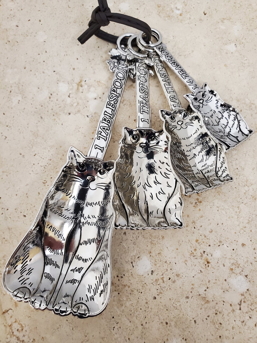 Kitty Cat Measuring Spoon Set - Etsy