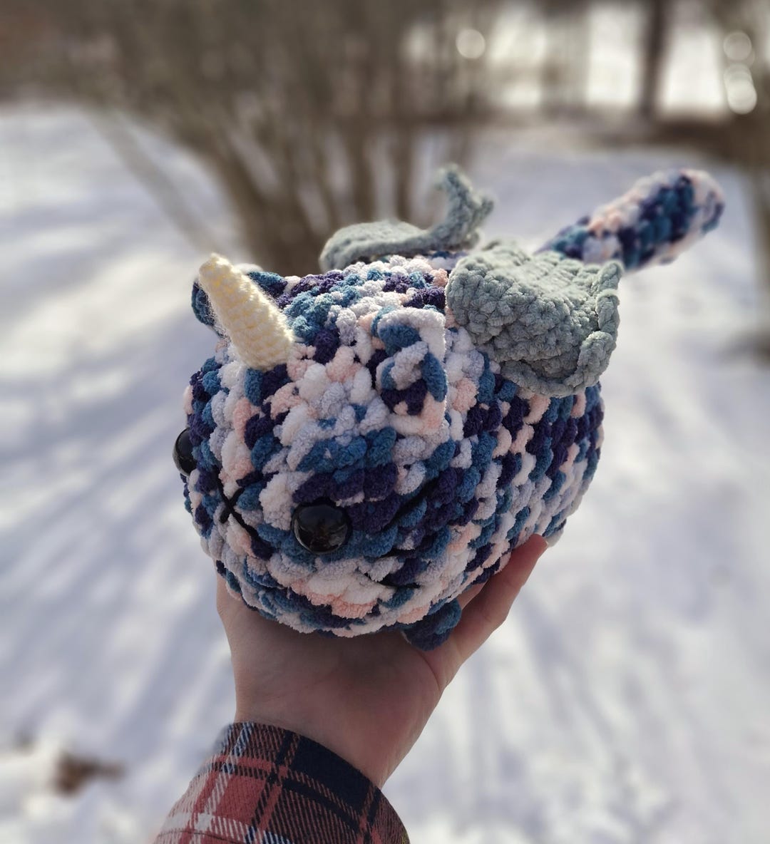 Magical Loaf Cat Plush | Crochet Amigurumi Alicorn Kitty - Etsy