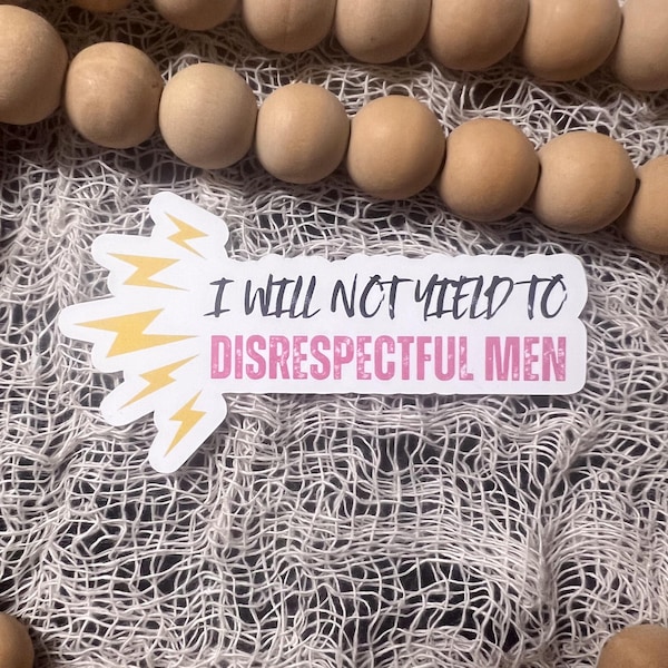 Aoc Quote Sticker - Etsy