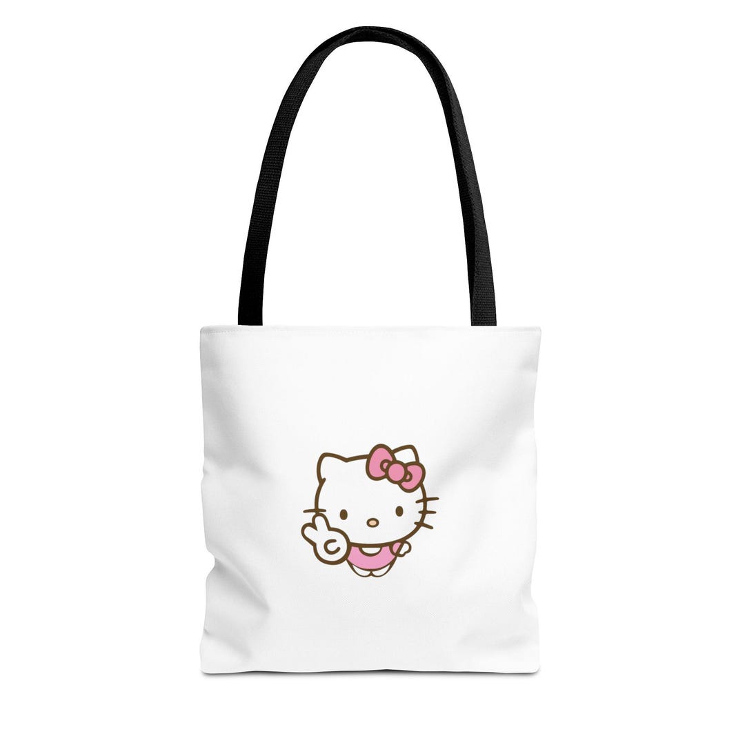 Hello Kitty Tote - Peace Kitty - Etsy