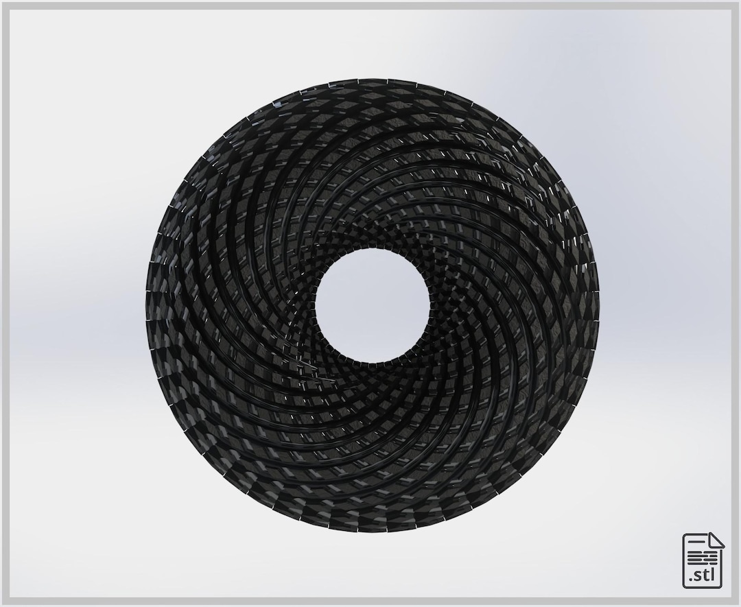 Rodin Coil Torus .STL 8 INCHES Diameter Coil | Itoroid Vortex Wave ...