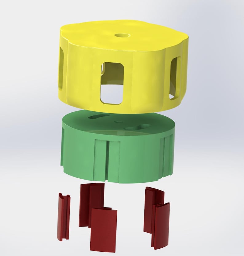 Gas Cylinder Valve Position Indicator – STL File for 3D Printing | Fits ...