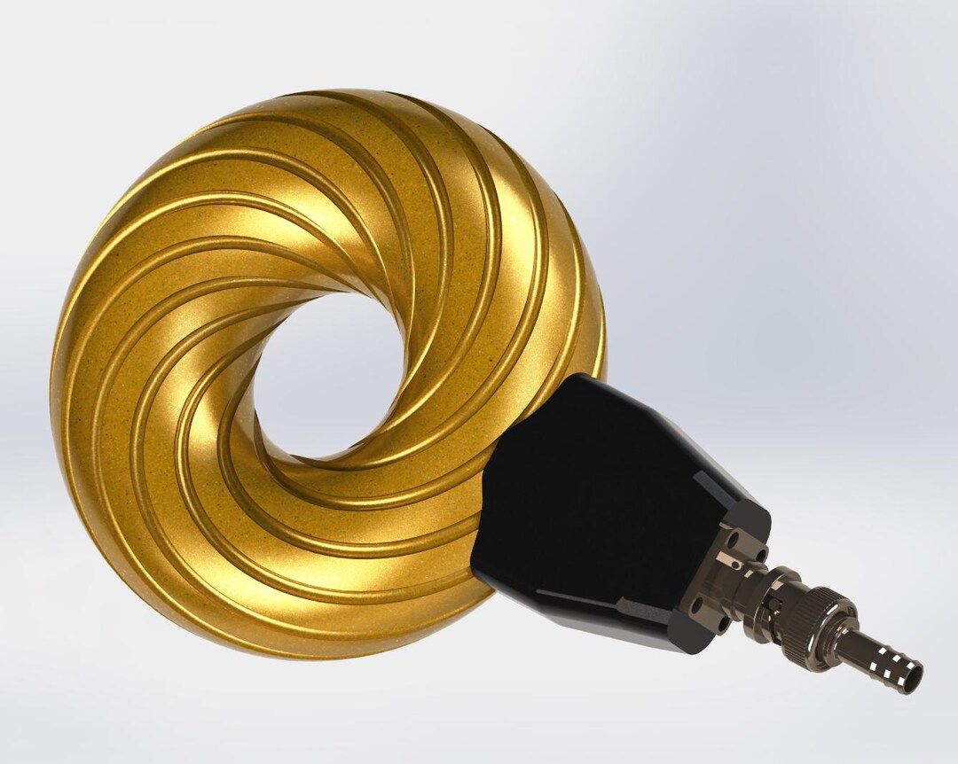 Base Rodin Coil .STL 100mm. X 35mm. Diameter | 3D File STL Coil ...