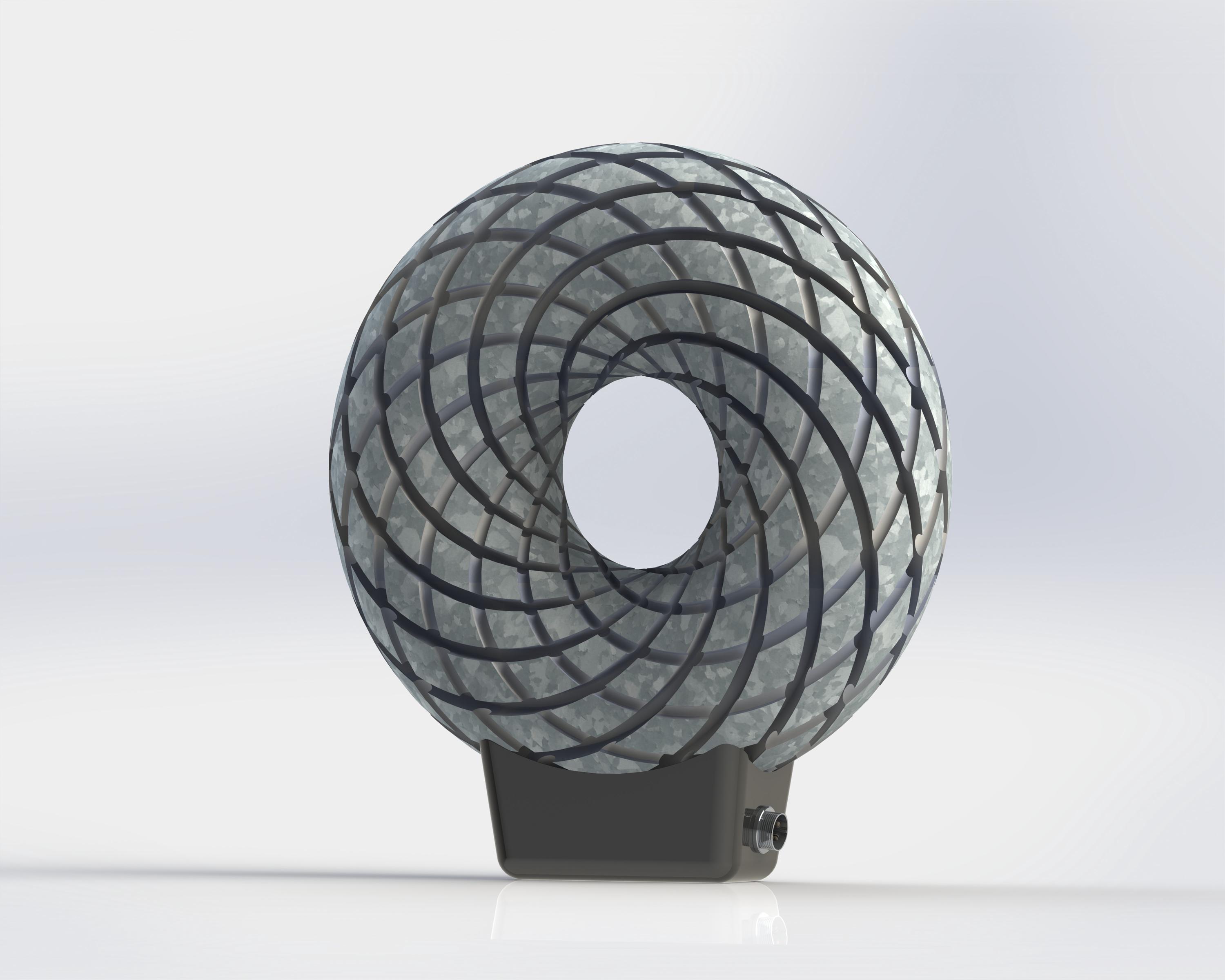 Rodin Coil Torus .STL 10 Inches Diameter Coil + Coil Holder | 3D File ...