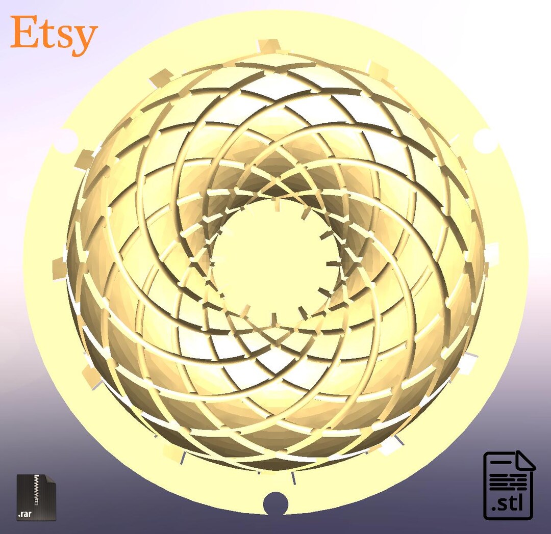 Rodin Coil Torus .STL 100mm. X 30mm. Diameter Coil | Itoroid Vortex ...