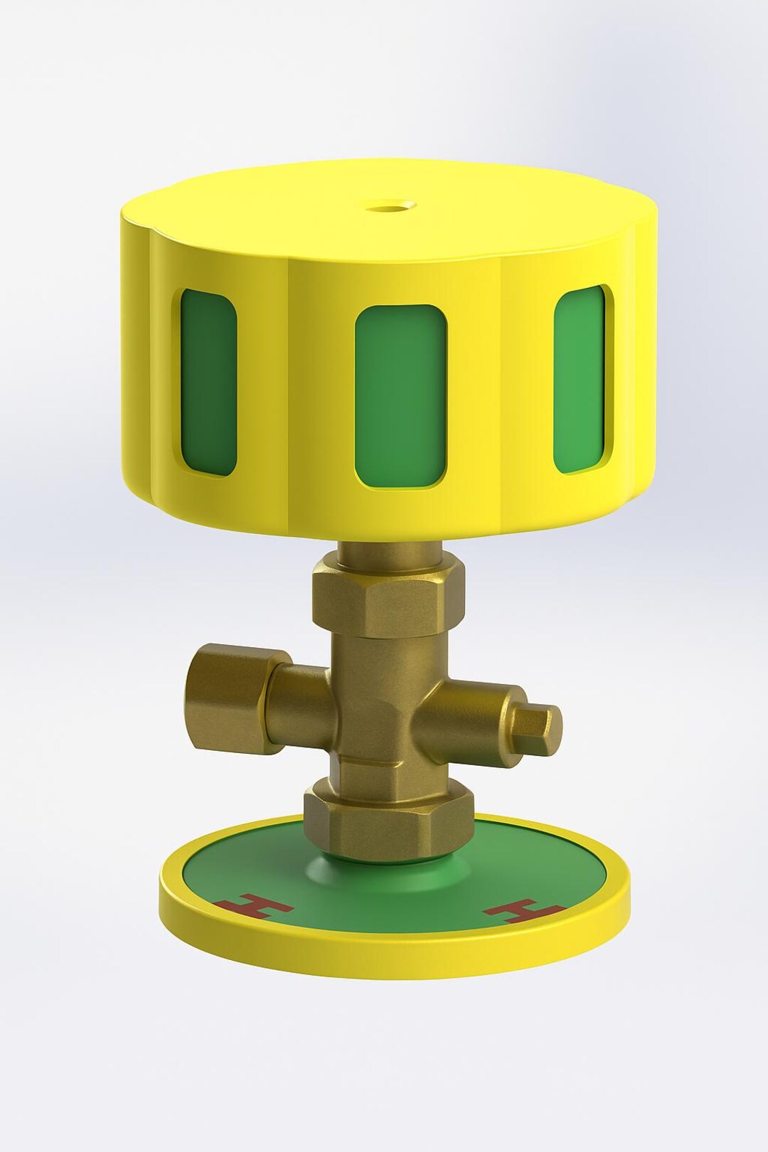 Gas Cylinder Valve Position Indicator – STL File for 3D Printing | Fits ...