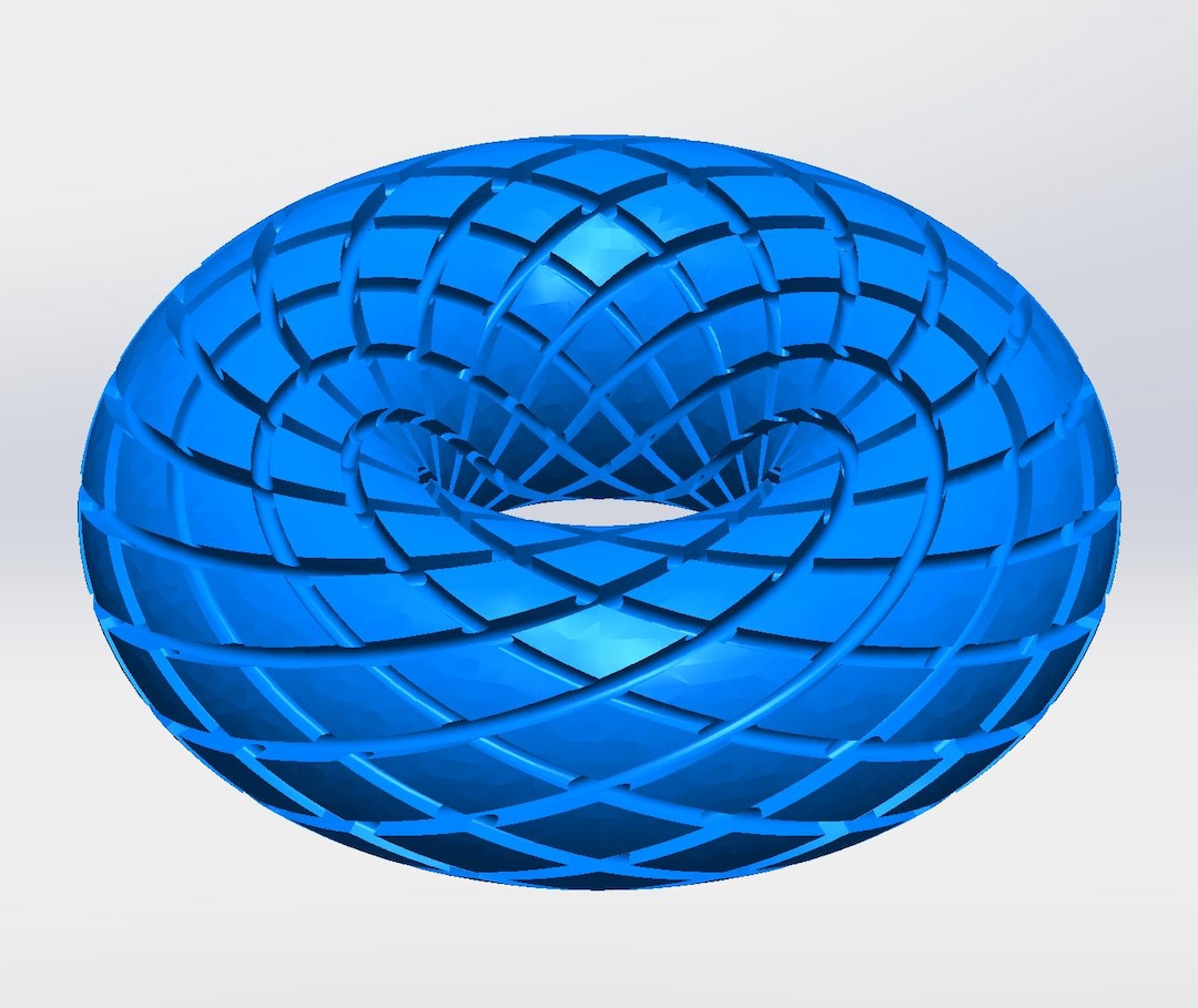 Rodin Coil Torus .STL 185mm. X 65mm. Diameter Coil | 3D File STL ...