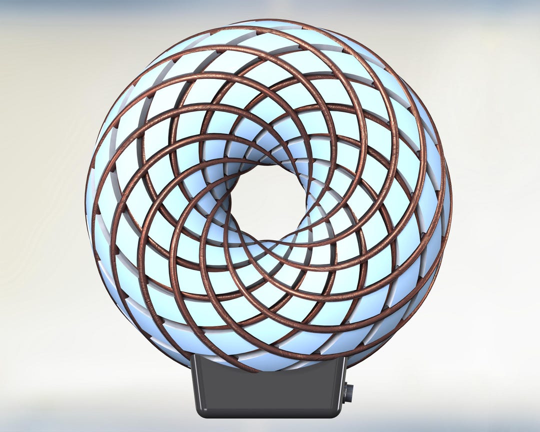 Rodin Coil Torus .STL 12 INCHES Diameter Coil + Coil Holder | Itoroid ...