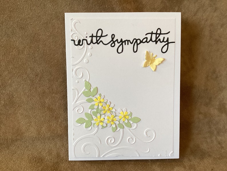 Sympathy Card (C-424) - Etsy