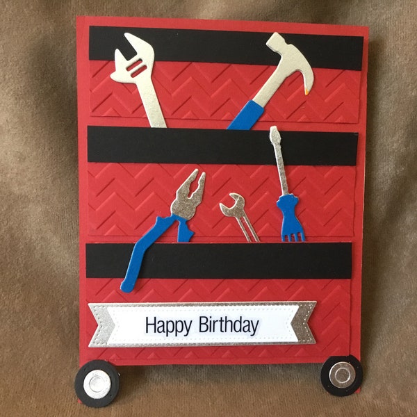 Mechanic Birthday Card - Etsy