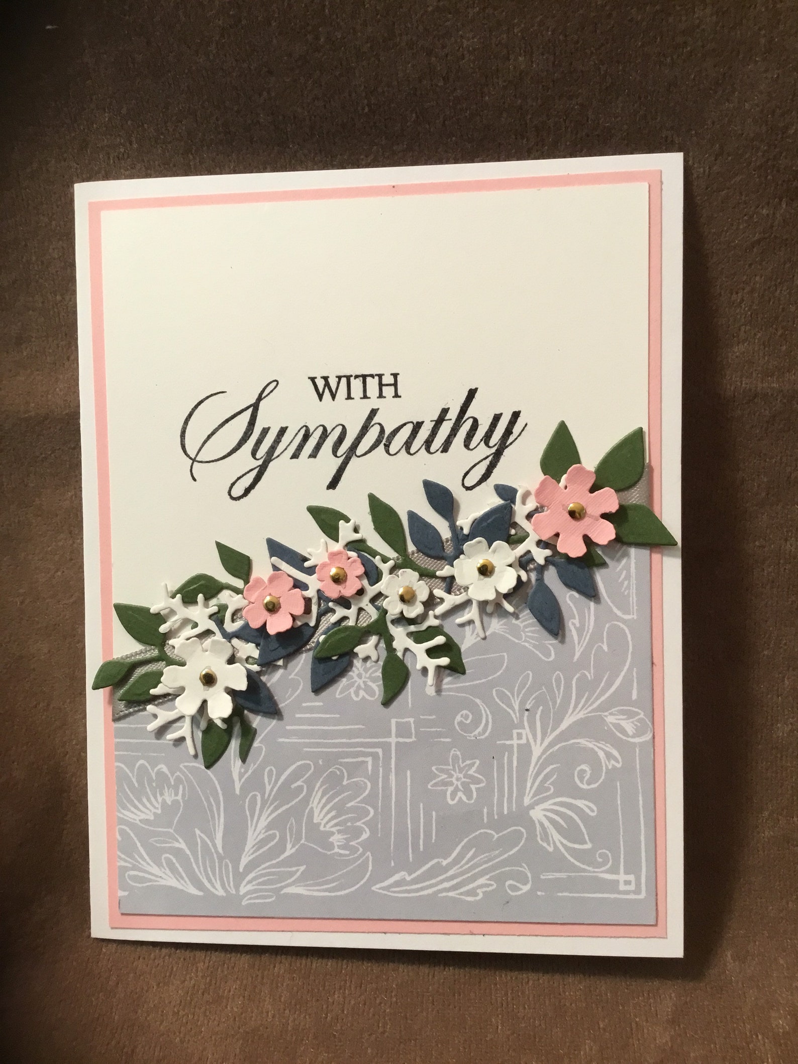Sympathy Card (card-298) - Etsy