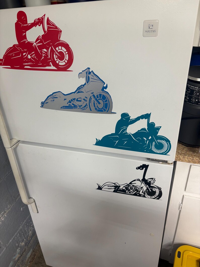 Custom Bagger Harley Decals - Etsy