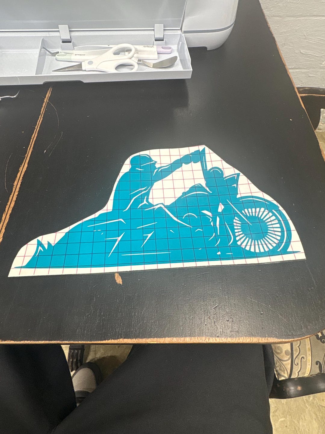 Bagged Vicla Cholo Bike Decal Harley - Etsy