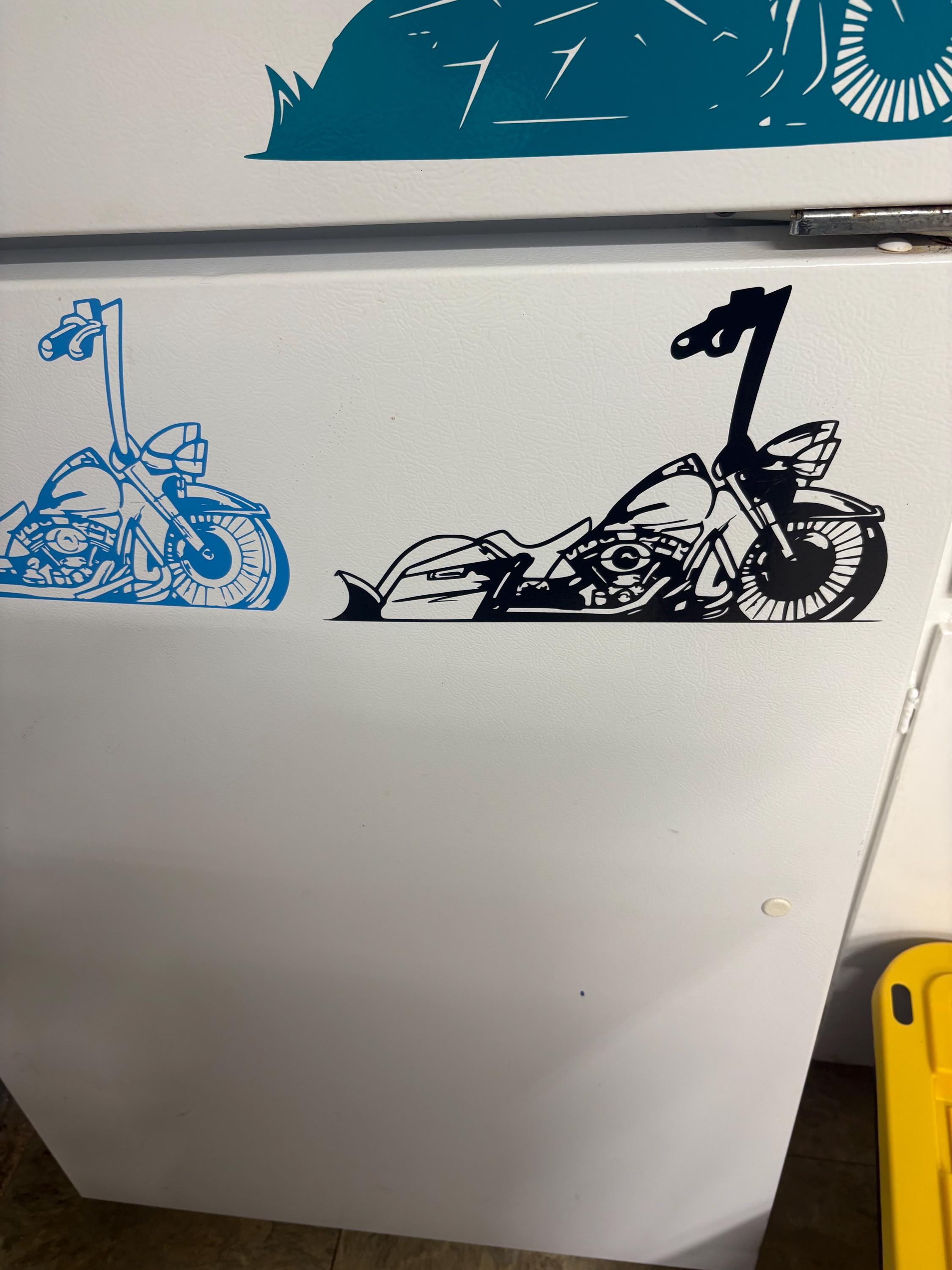 Custom Bagger Harley Decals - Etsy