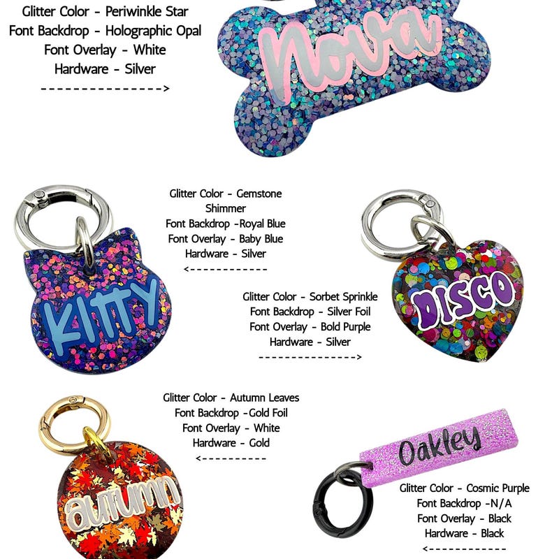 Custom Dog Tag Resin - Etsy
