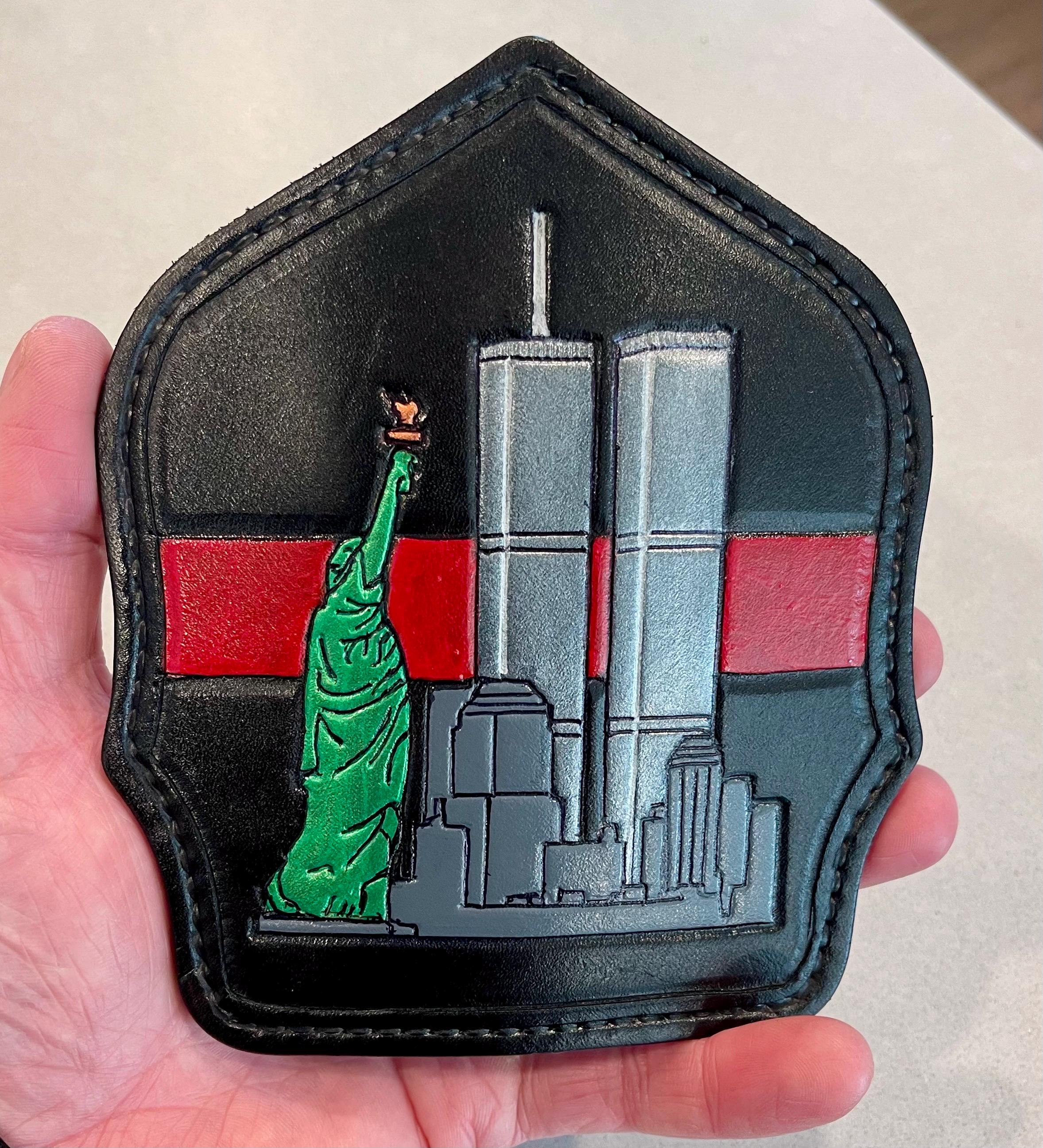 Custom Leather Fire Helmet Shield - Etsy