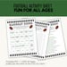 Football Activity Printable Bundle | Printable Football Activities ...