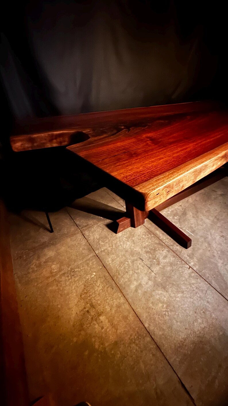 Black Walnut Live Edge Table - Etsy