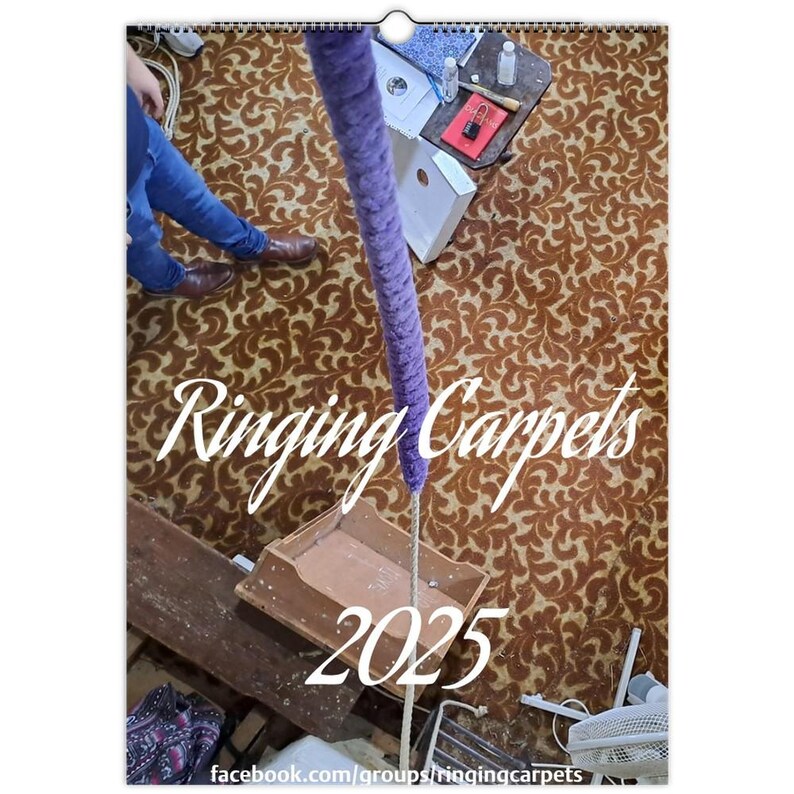 Ringing Carpets 2025 Calendar - Etsy