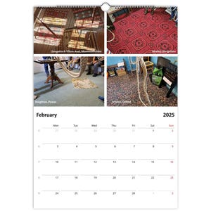Ringing Carpets 2025 Calendar - Etsy
